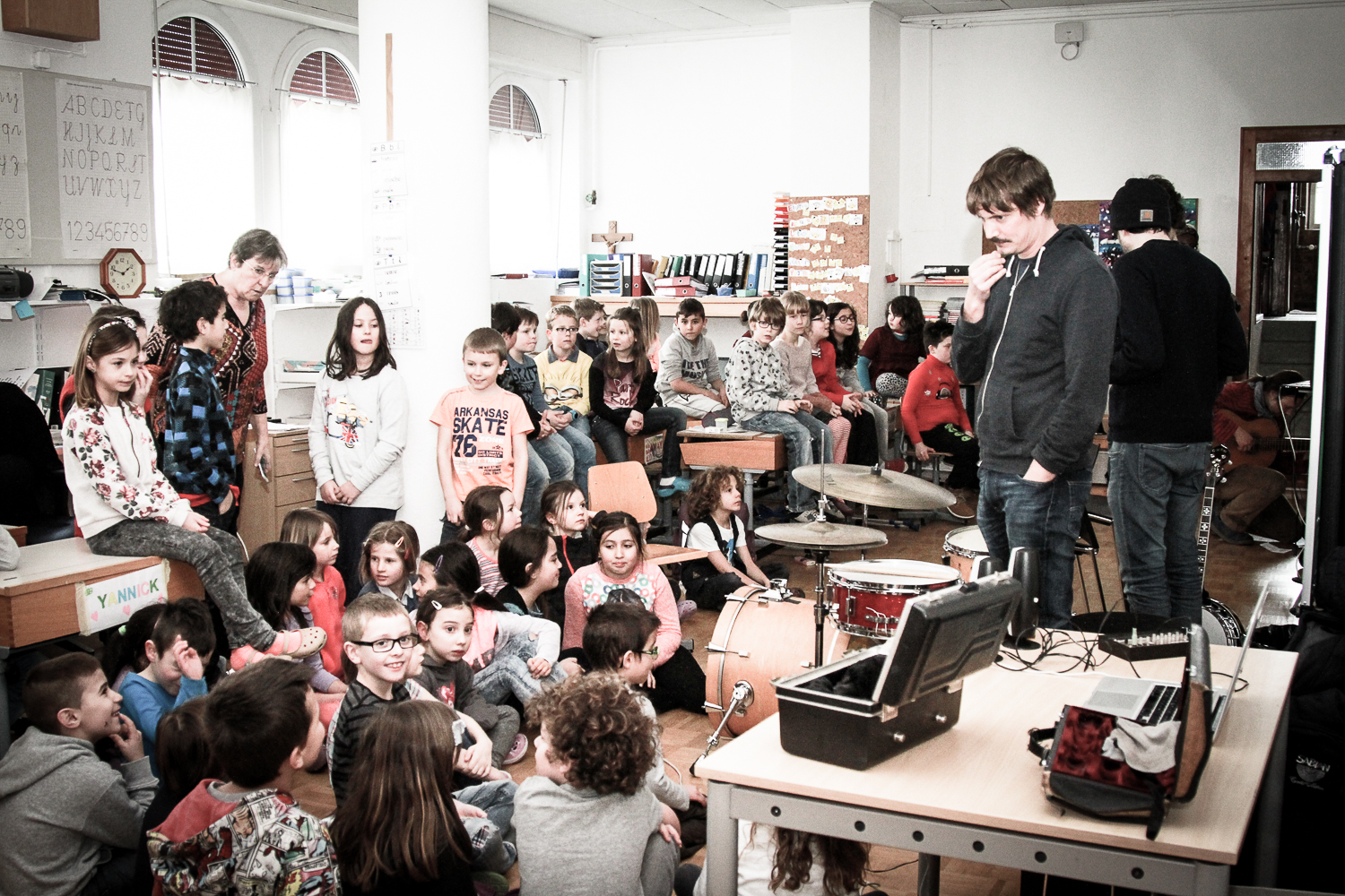 Luc Müller – batterie, percussions, objets